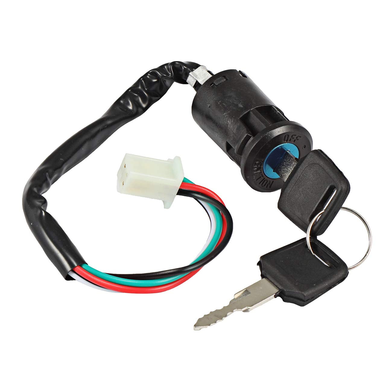 JRL4 Wire Ignition Key Switch for 90cc 110cc 125cc Motorcycle Dirt Bike ...