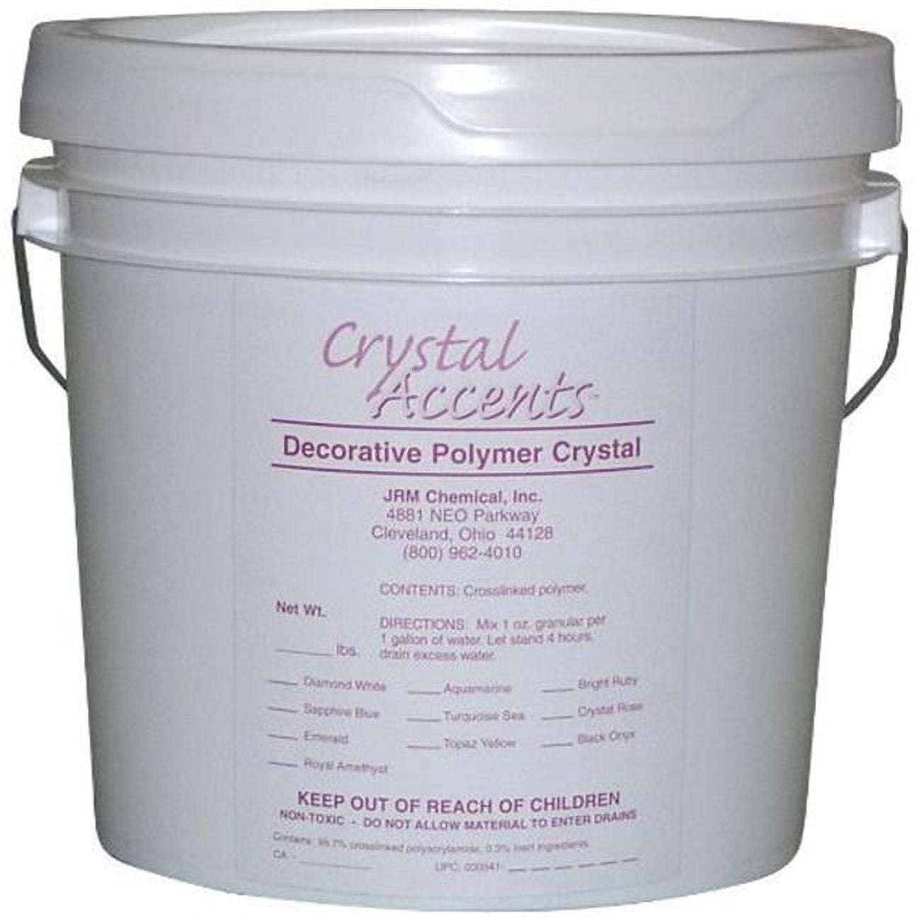 JRM Chemical Crystal Accents 5 lb pail Aqua Marine - Fresh and Silk ...