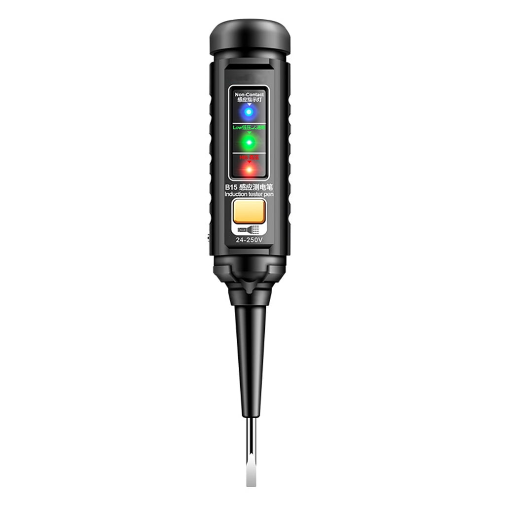 JROCHE Induction Test Pen Color Screen 24-250V Voltage Detection Pen ...