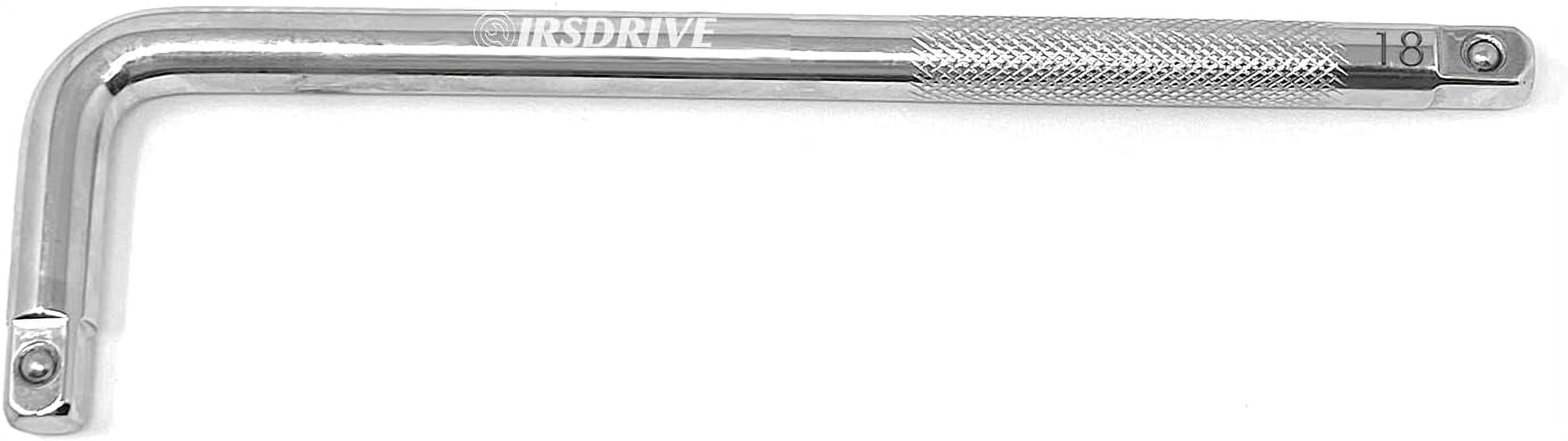 JRSDRIVE 3/4"-18 L handle Drive Socket Breaker Bar, SAE, 1pc, E-2211 ...