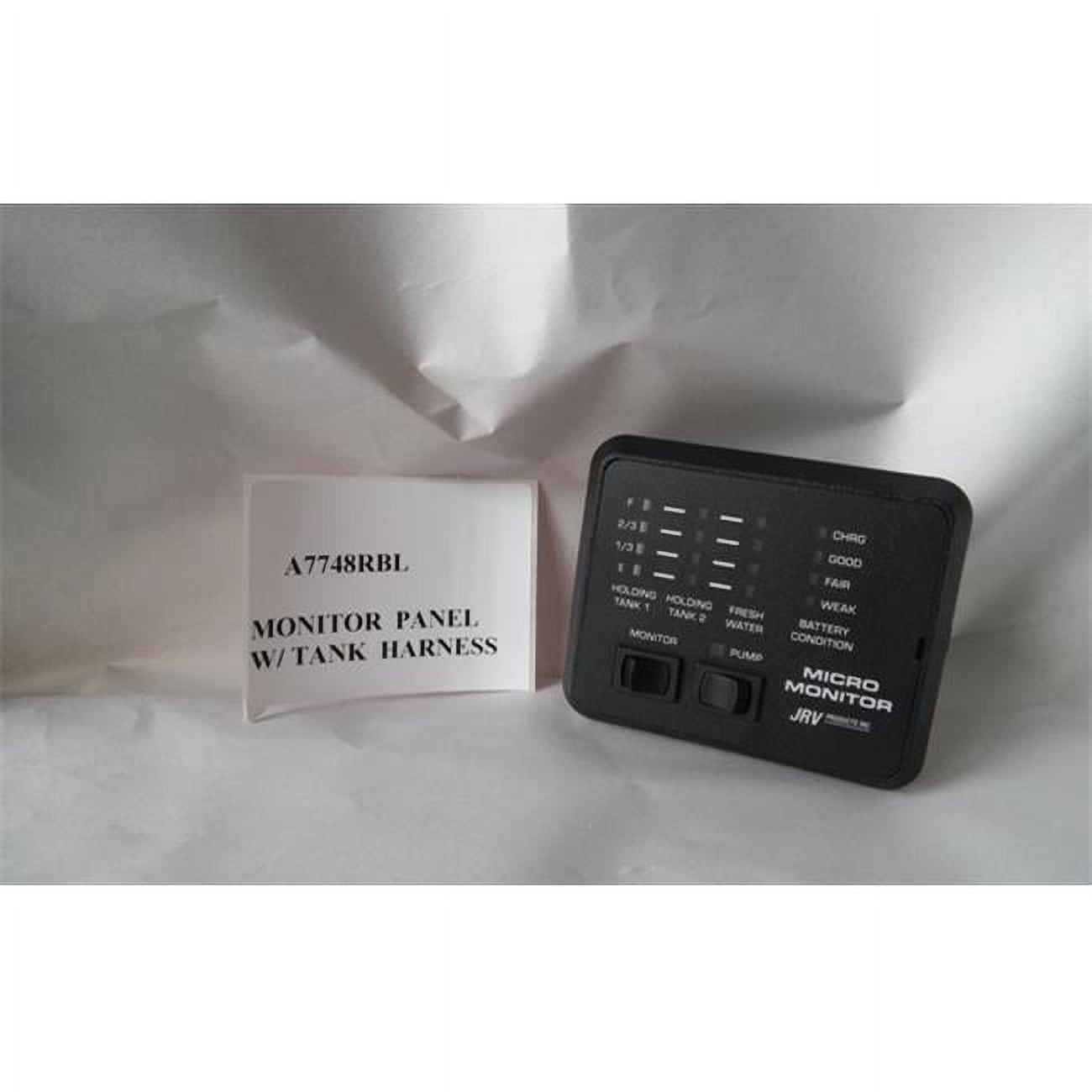 JRV PRODUCTS A7748RBL Three Tank with Battery Monitor Panel - Walmart.com