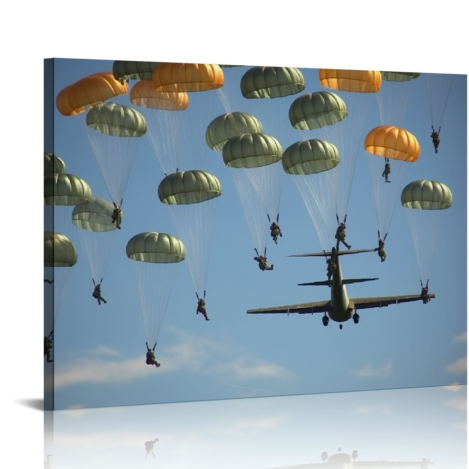 JRXY 82ND Us Army Airborne Background Poster Decorative Painting Canvas ...