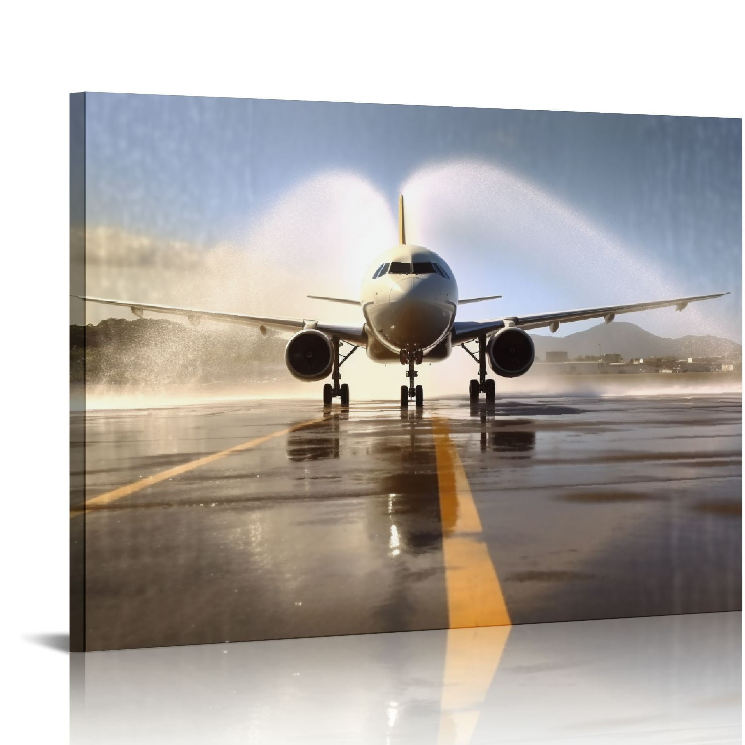 JRXY Airport Landscape Aircraft Cool Aesthetic Posters Room Aesthetics ...