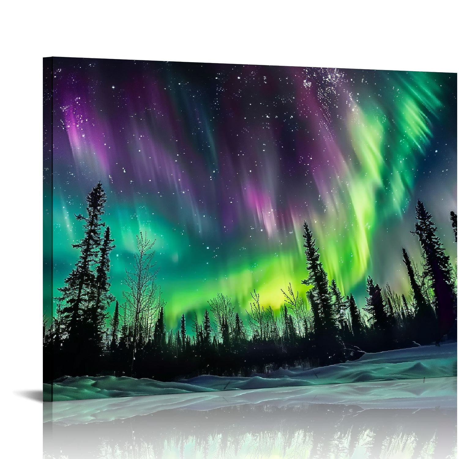 JRXY Aurora Borealis, Northern Lights. Print wall art. HD aluminum ...