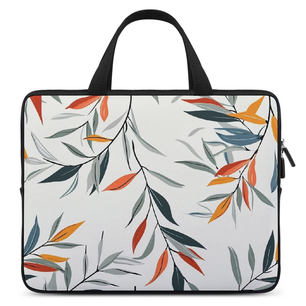 JRXY Colorful Color Blocks and Lines Simple Style Laptop Carrying Bag ...
