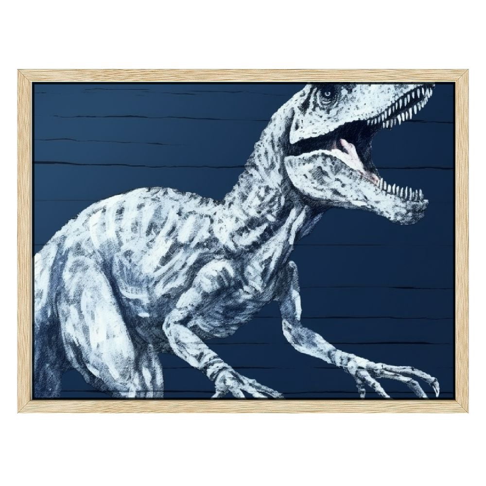 JRXY Dinosaur Boys Room Decor Navy Blue Dinosaur Poster Dinosaur Wall ...