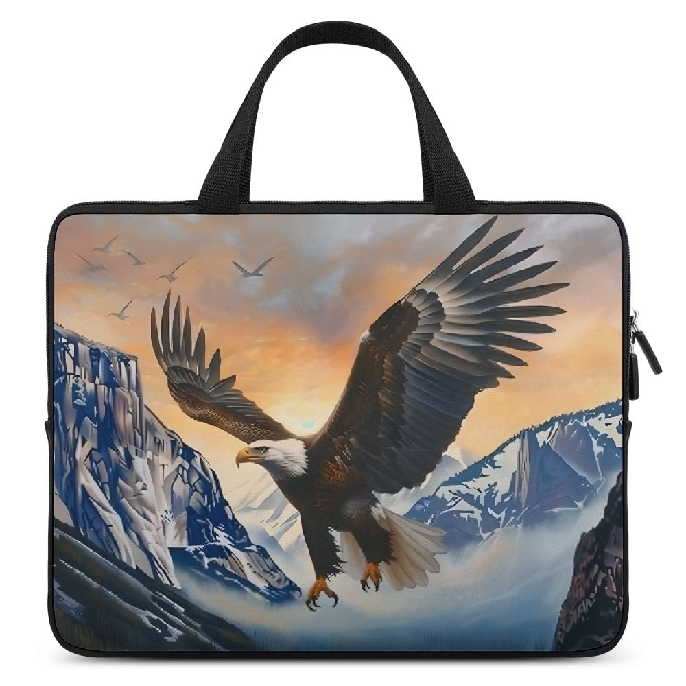 JRXY Eagle Mountain Sunset Neoprene Laptop Bag Diving Fabric Tablet ...