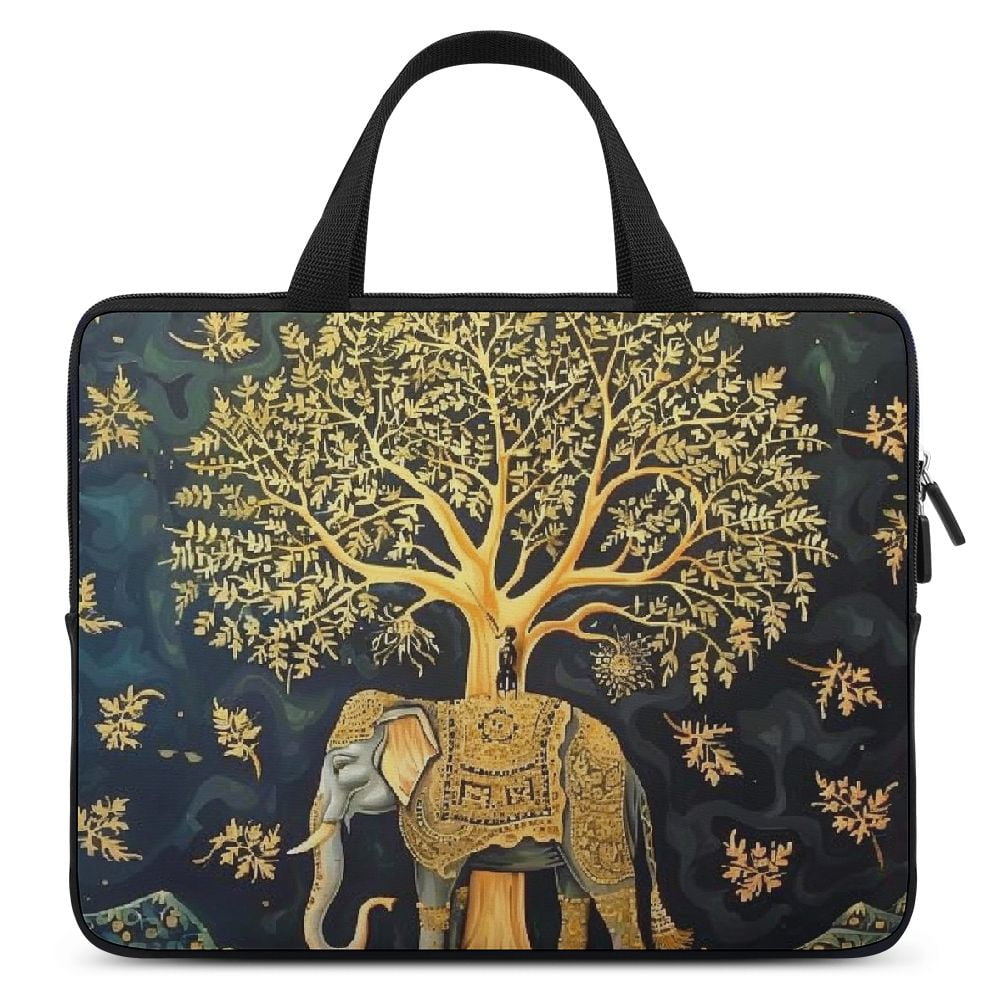 JRXY Elephant Tree Man Neoprene Laptop Bag Protective Sleeve Case Wear ...