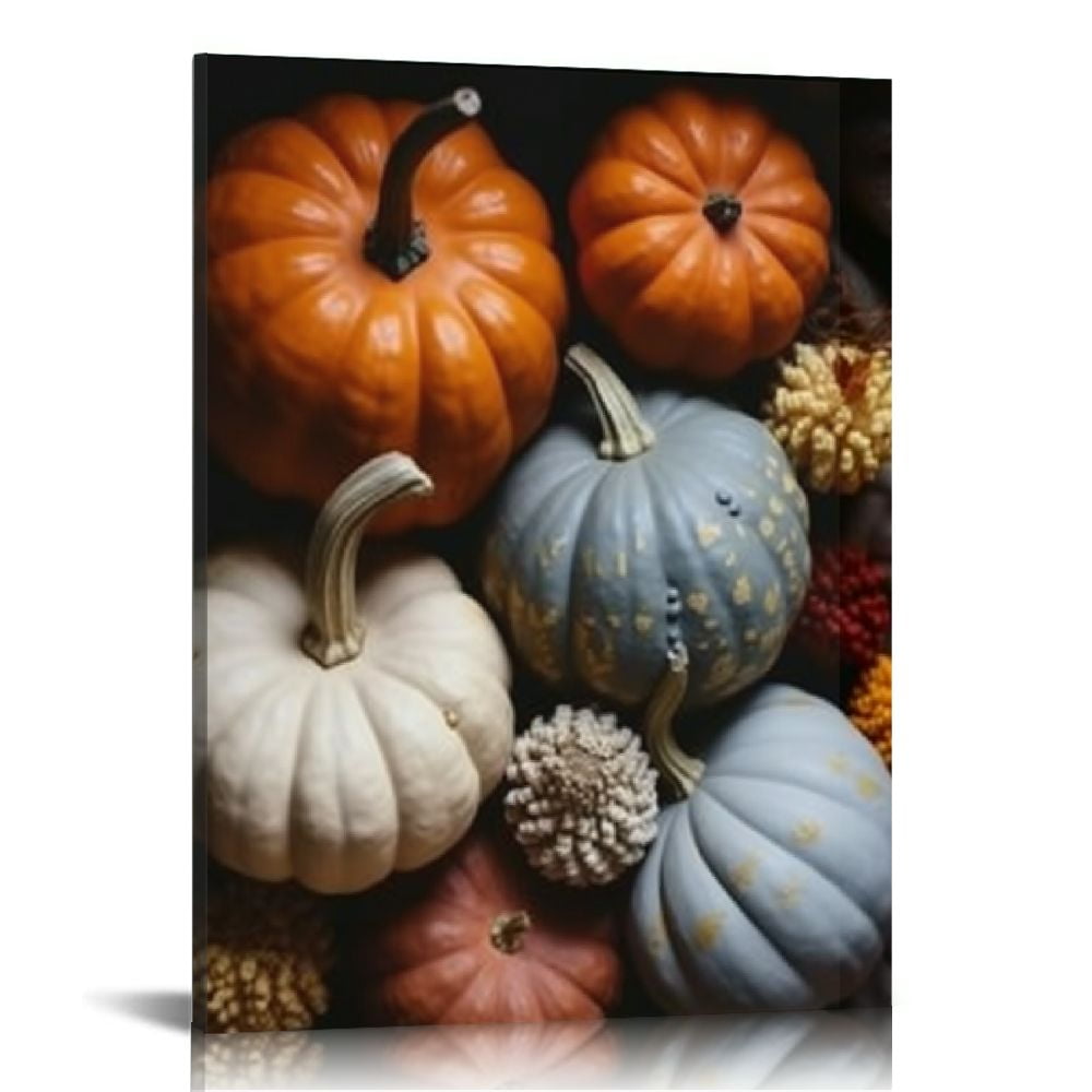 JRXY Fall Autumn Pumpkin Posters for Room Aesthetic Set of Autumn Wall ...