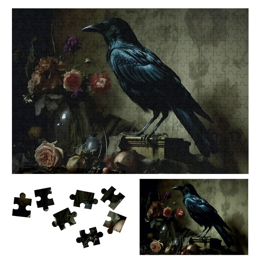 JRXY Flowers Wooden Jigsaw Puzzle Challenging Difficult Wood Puzzles ...