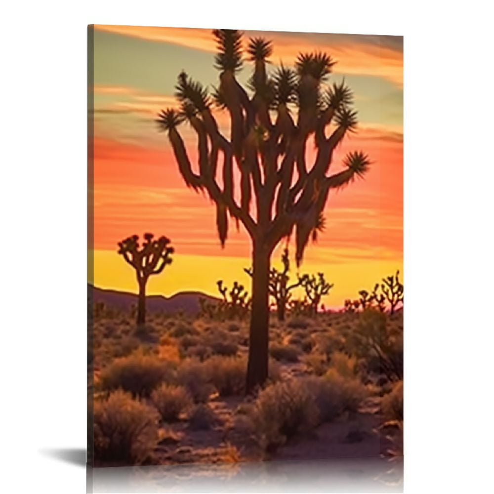 JRXY Joshua Tree Desert Landscape at Sunset Romantic Sunsets and ...