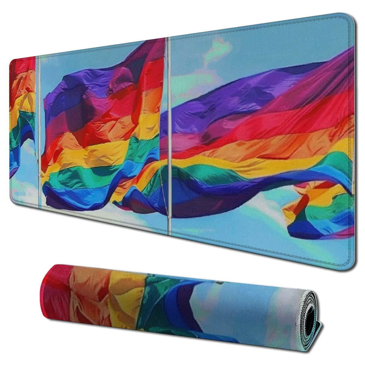 JRXY LGBT Poster Rainbow Flag Equality Movement Happy Pride Month ...