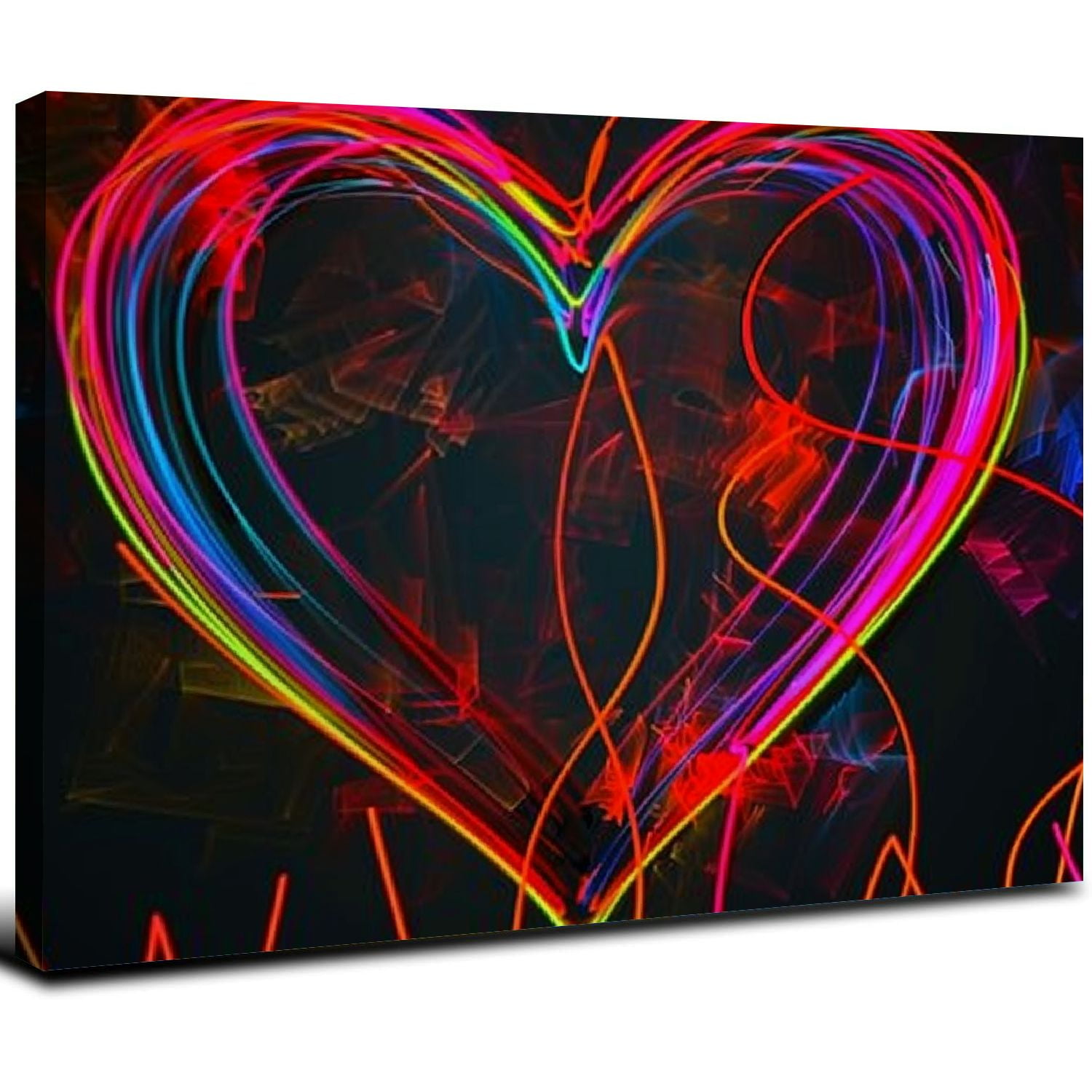 JRXY LGBT Poster Rainbow Heart Love Wins Equality Campaign Happy Pride ...