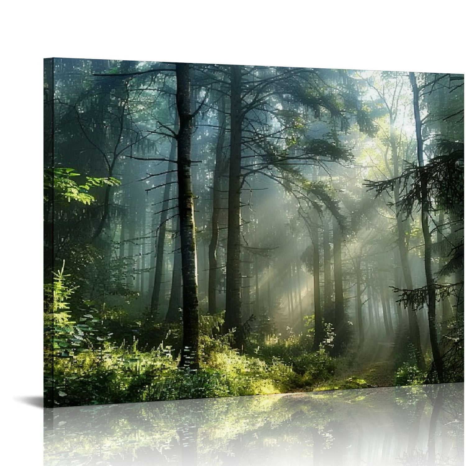 JRXY Nature Wall Art,Tree Wall Art,Forest Decor Canvas Wall Art For ...
