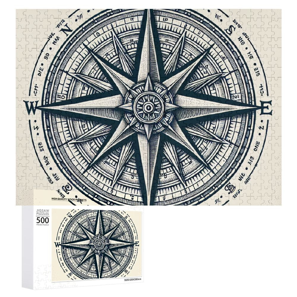 JRXY Nautical Navy Blue Coastal Sailing Anchor Compass Coastal Beach ...