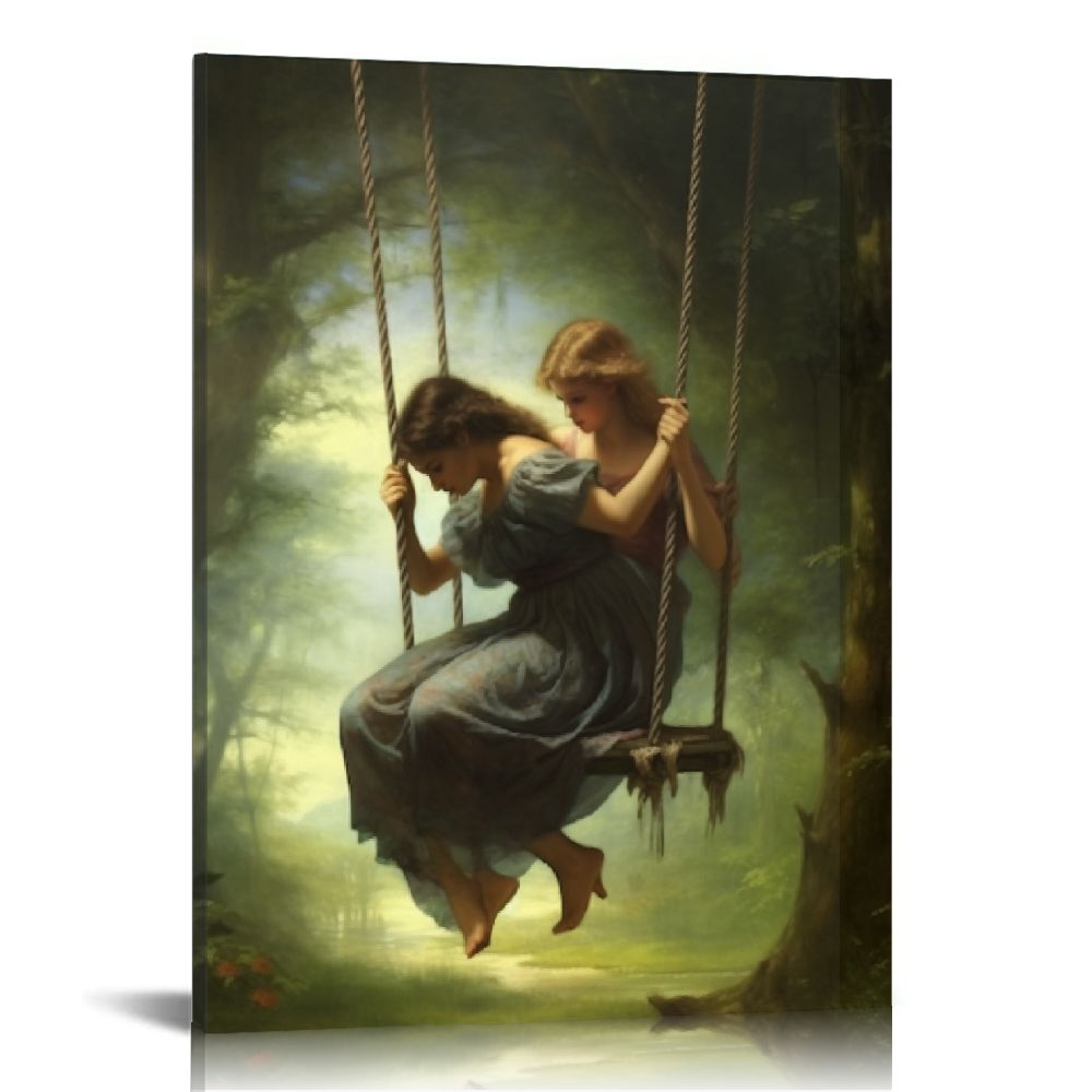 JRXY Poster Spring Time Cot Love Swings Young Lovers Famous Romantic ...