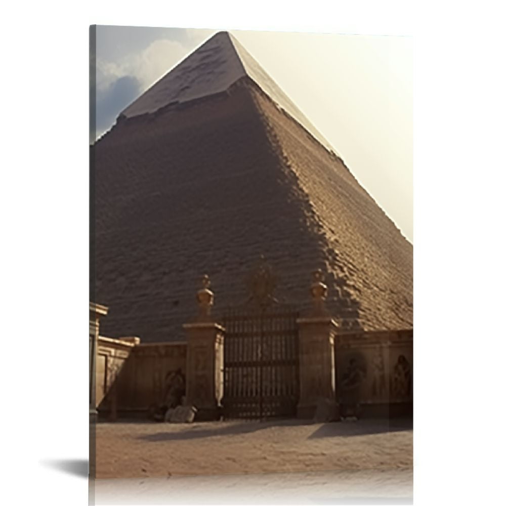 JRXY The Pyramids of Giza Canvas Wall Art Ancient Egypt Wall ...