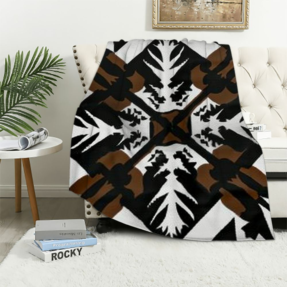 JRXY Rustic Western Throw Blanket For Men,Southwestern Aztec Blanket ...