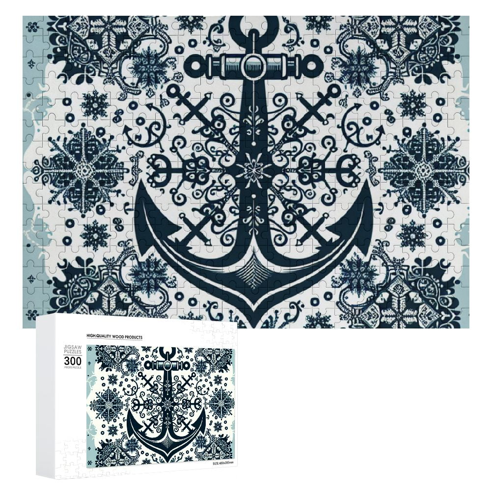JRXY Sailing Nautical Anchor Decorative Navy Blue Lumbar Pillowcase ...