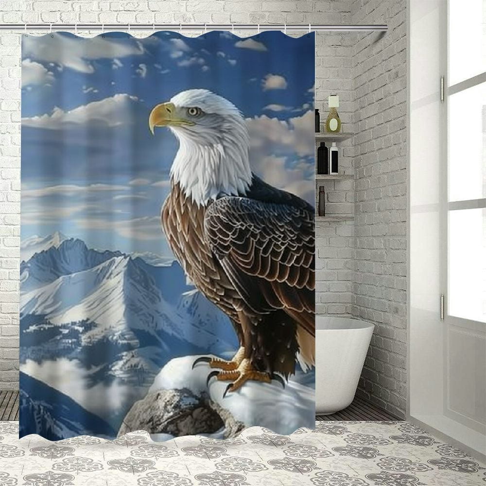 JRXY Shower Curtain Multiple Sizes Lightweight and Durable 72x72 ...