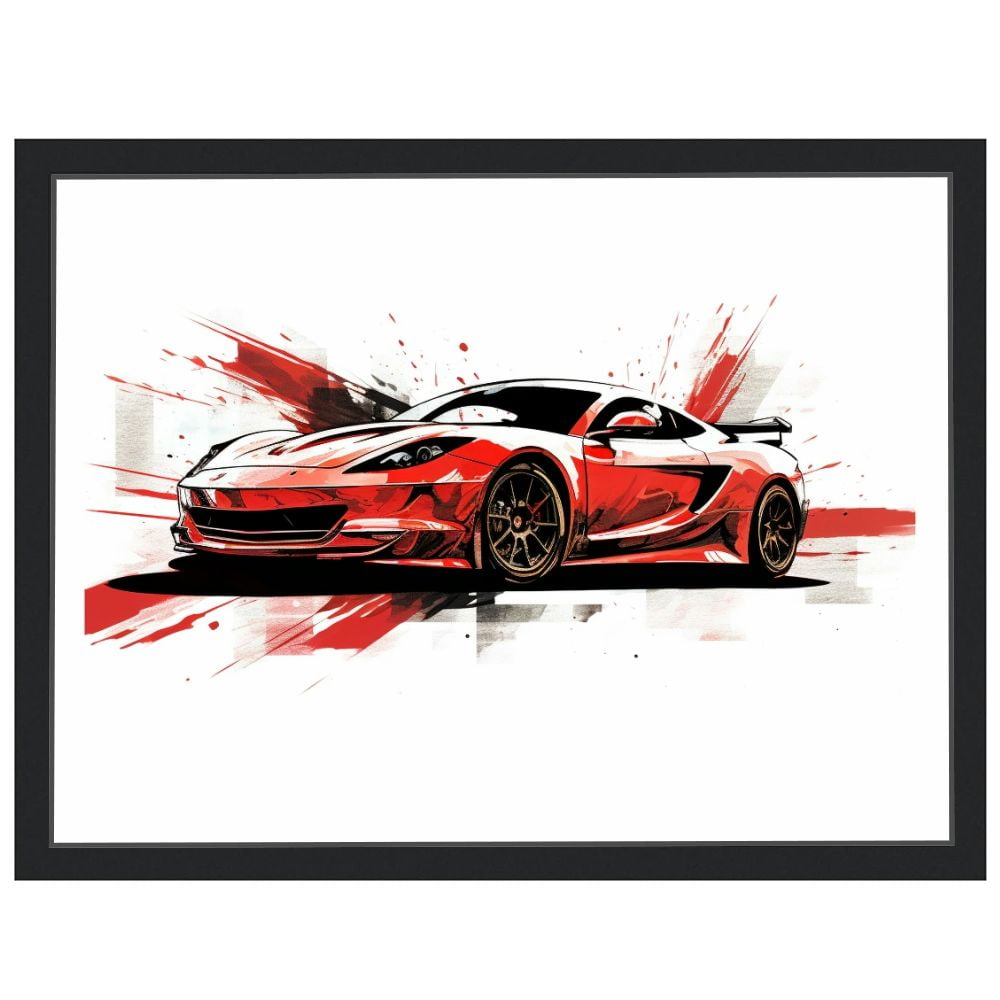 JRXY Super Car Posters for Boys Room - Modern Car Wall Art Prints ...