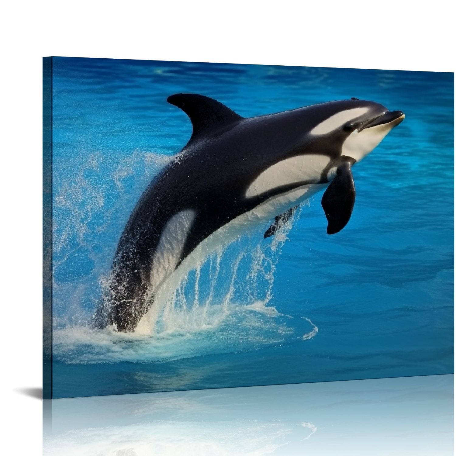 JRXY Whale Canvas Wall Art For Living room Poster Printing、Bedroom ...