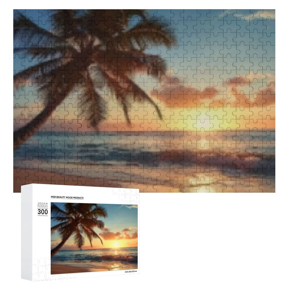 JRXY Wooden Jigsaw Puzzle - Premium Eco-Friendly Wood, Relaxing and ...