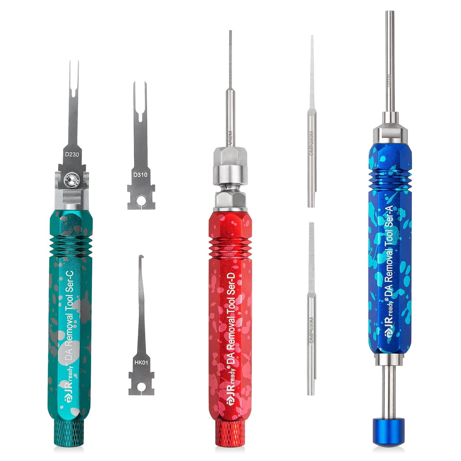 JRready ST5266 Electrical Pin Removal Tool Kit for AMP/Metri Pack/Weather Pack Series Connector ...