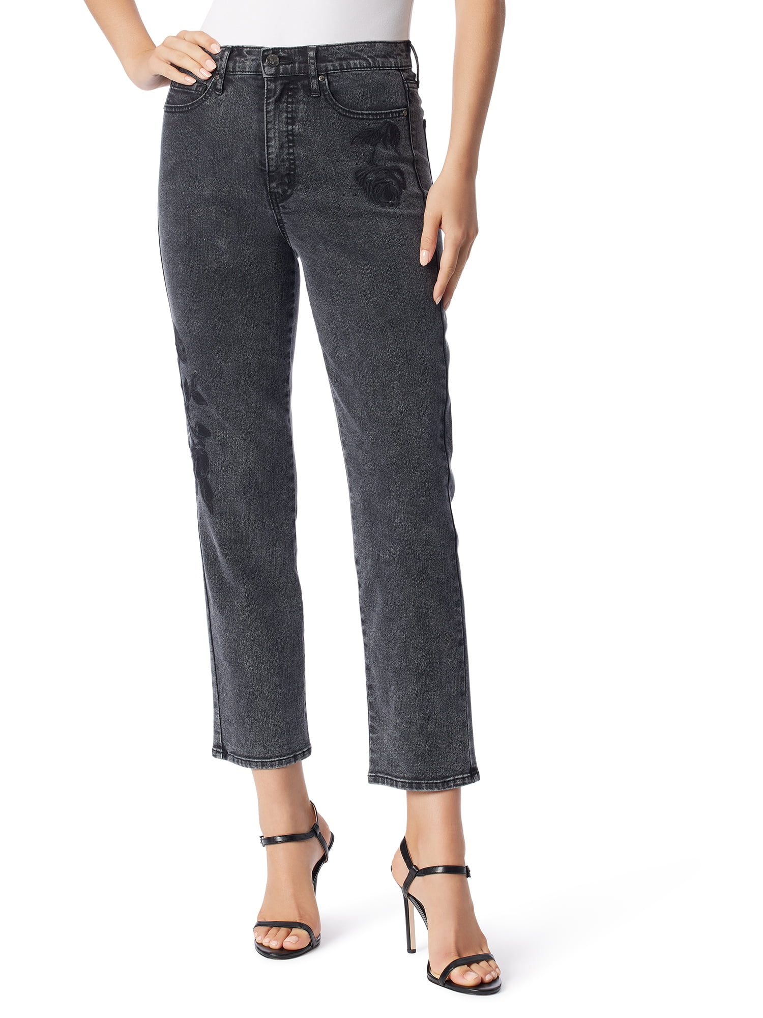 Jessica Simpson Women's and Women's Plus Aster Slim Straight, Sizes 2 ...