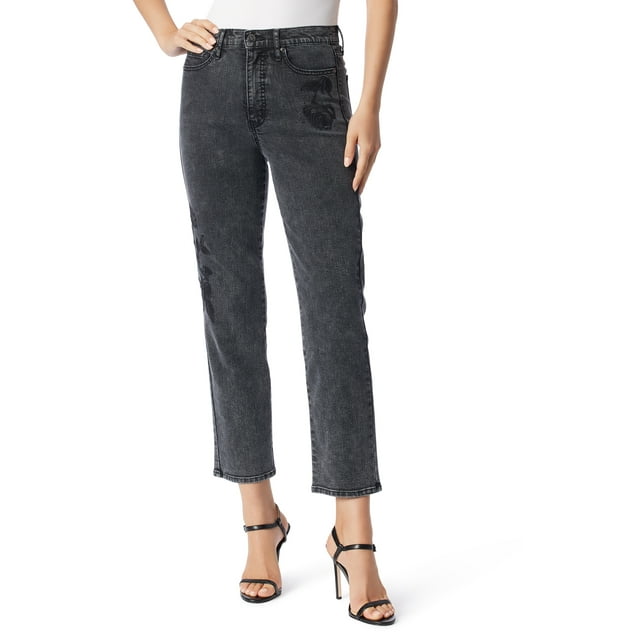 Jessica Simpson Women's and Women's Plus Aster Slim Straight, Sizes 2 ...