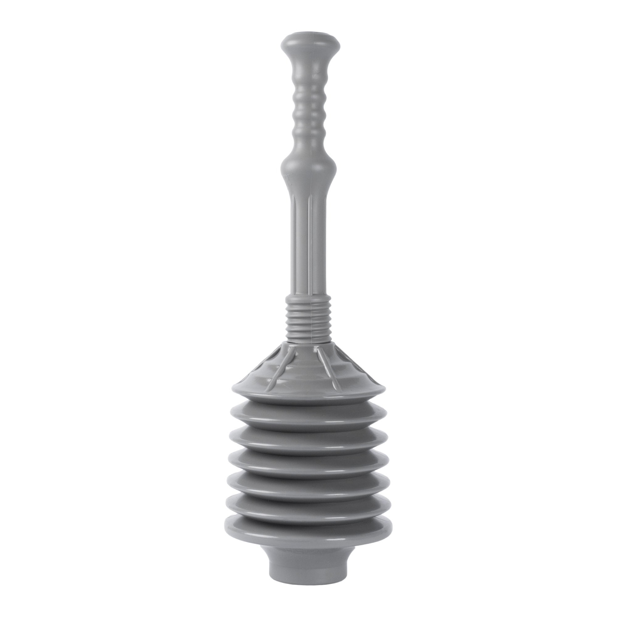 JS Jackson Supplies Bellows Accordion Toilet Plunger Grey, Easy-to ...