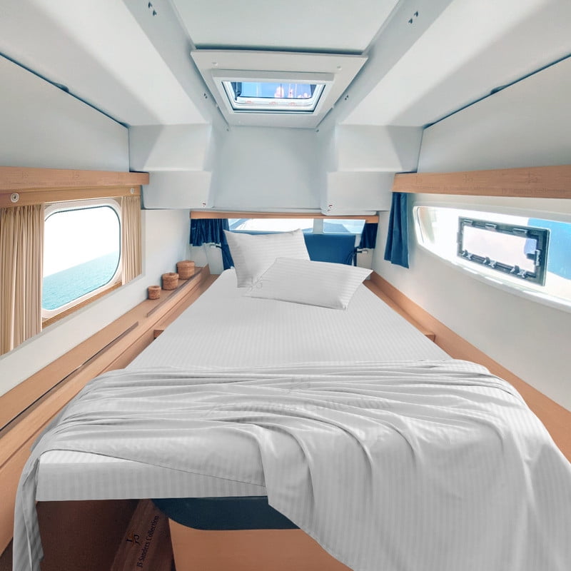 JS Sanders Collection 100% Egyptian Cotton AFT Berth The Best Boat AFT ...