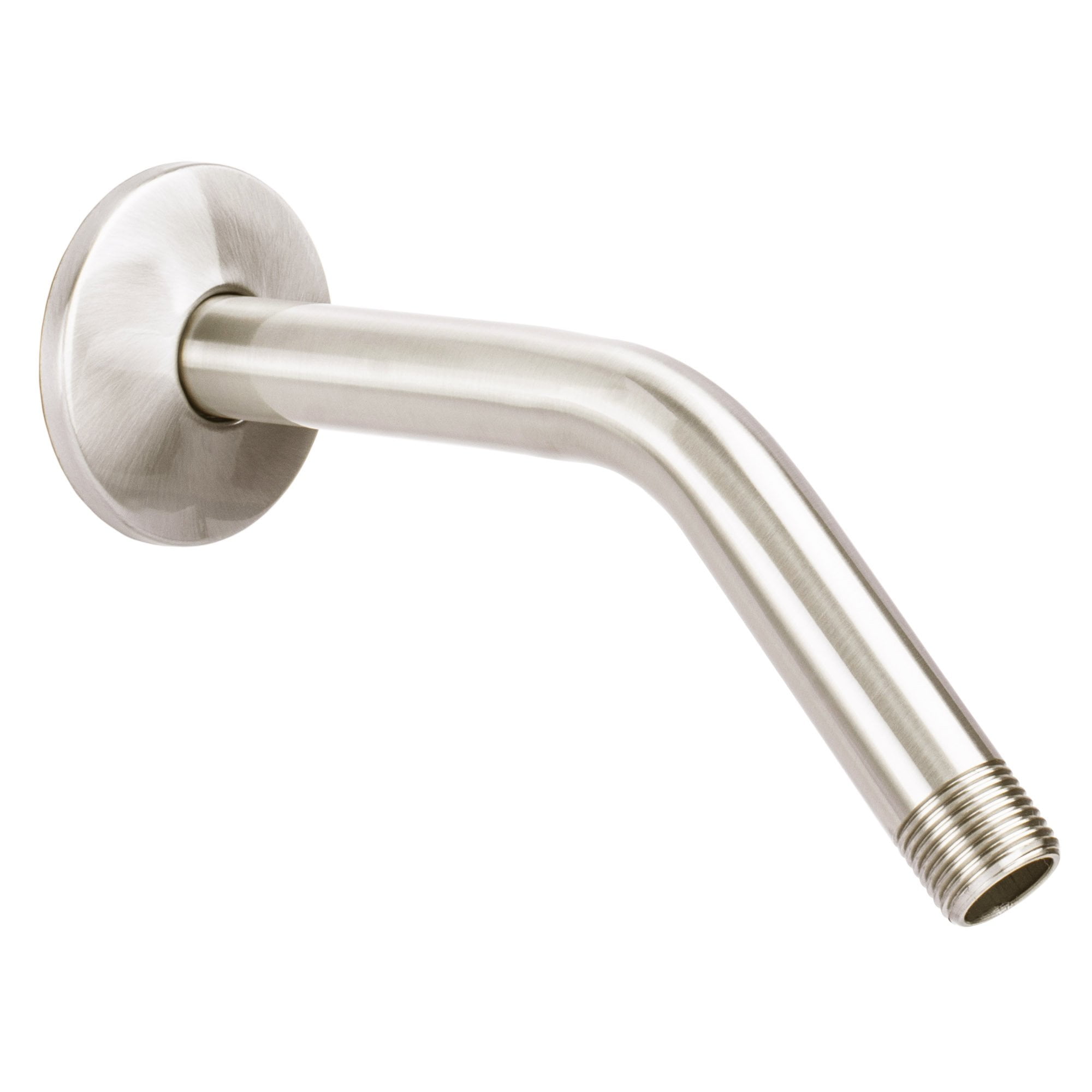 JS Shower Arm and Flange, 8-In. Stainless Steel Shower Head Extension ...