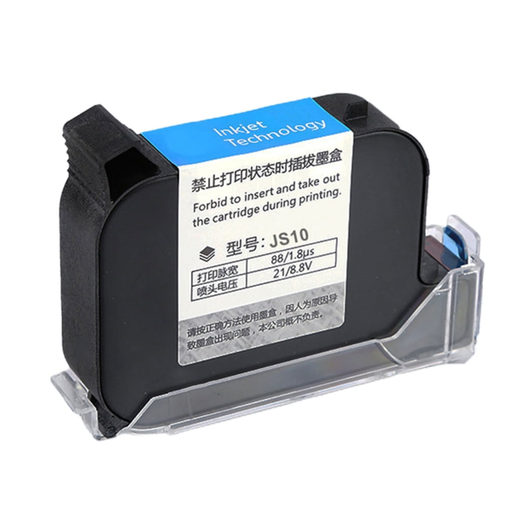 JS10 Fast Dry Ink Cartridge 600DPI 12.7mm Handheld Thermal Inkjet ...