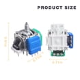 JS13 PRO Upgraded TMR Magnetic Resistance Joystick - Hall Effect 3D ...