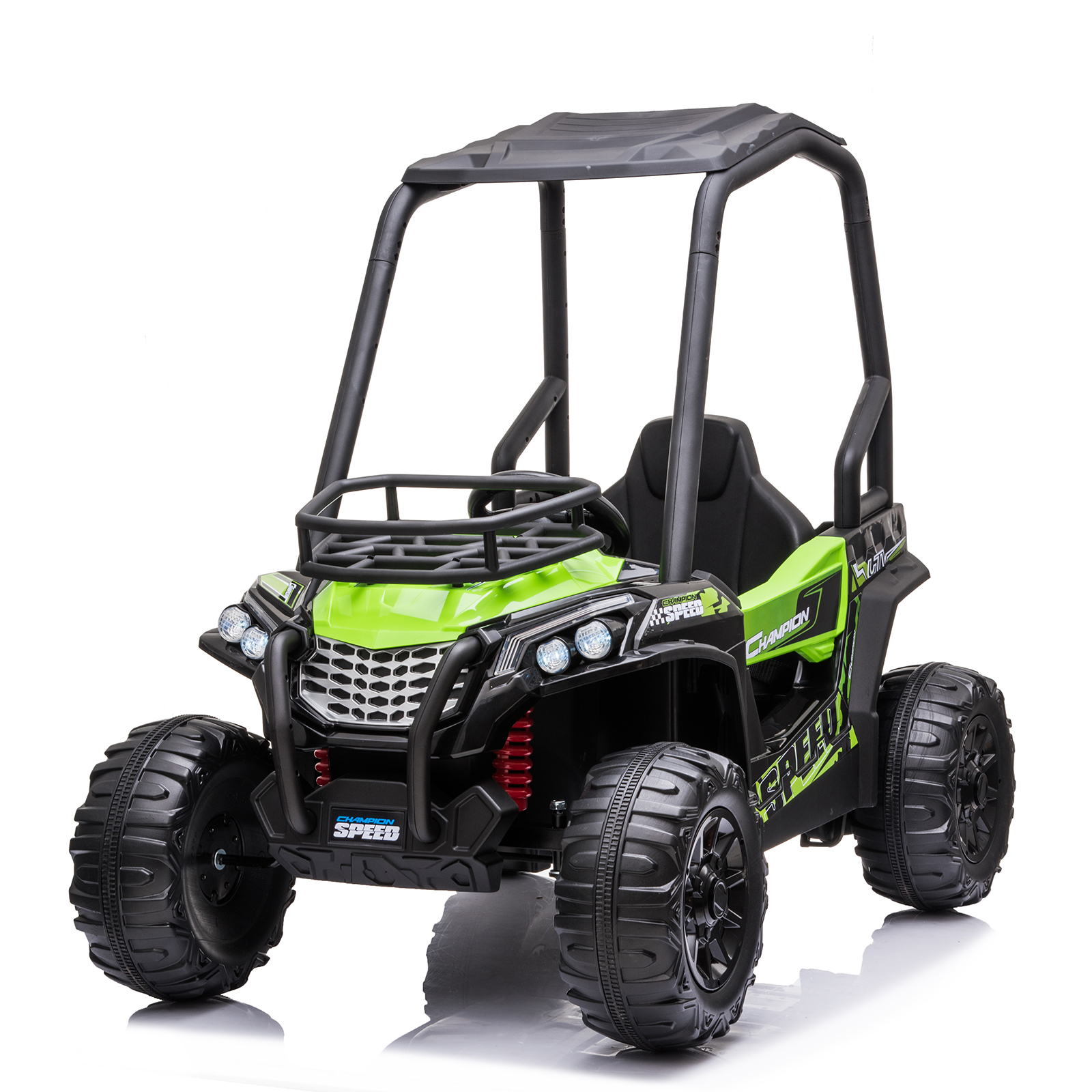 JS370 24V Ride On Car Battery Powered 2 Speeds Electric 4 Wheels ...