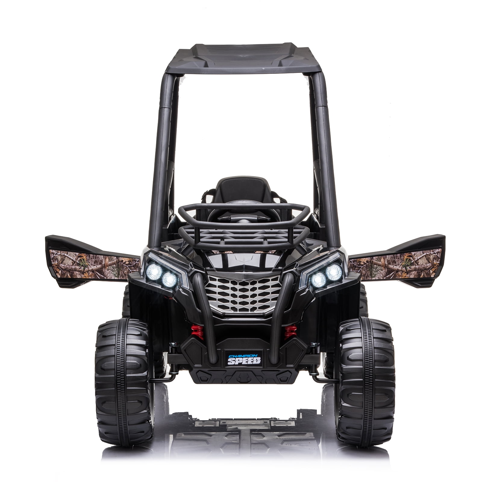 JS370 24V Ride On Car Battery Powered 2 Speeds Electric 4 Wheels ...