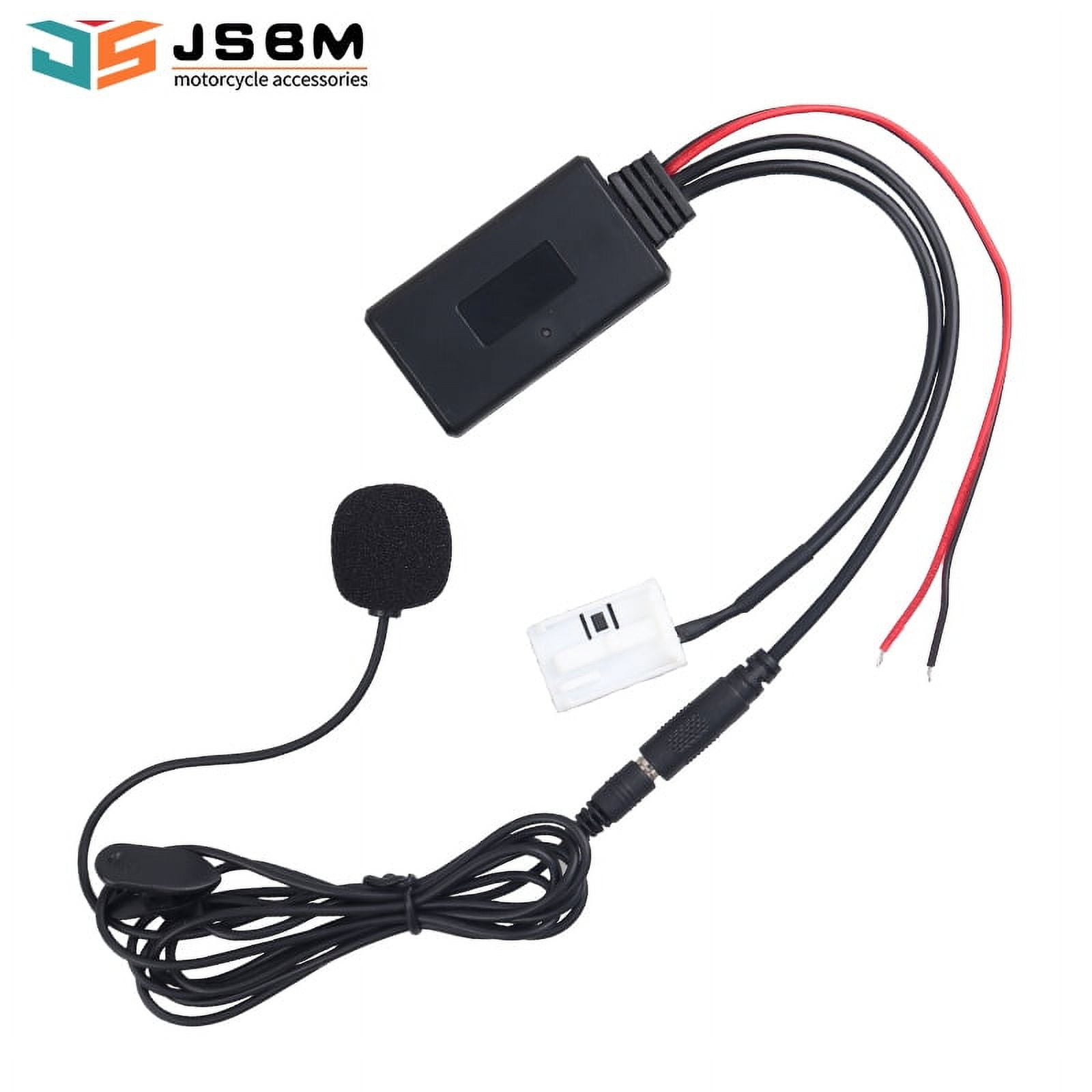 JSBM Wireless Bluetooth Module For Car AUX-In Music Adapter 12Pin Plug ...