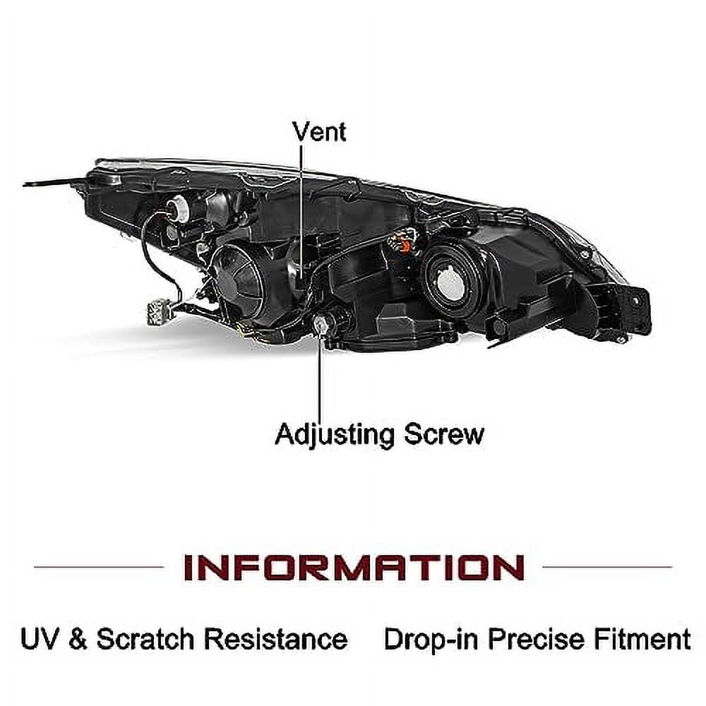 JSBOYAT Projector Headlight Assembly Replacement for 10-14 Subaru Legacy/Outback Headlamp ...