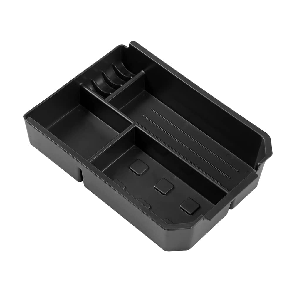 JSCARLIFE Car Center Console Organizer Tray Compatible with Toyota RAV4 ...