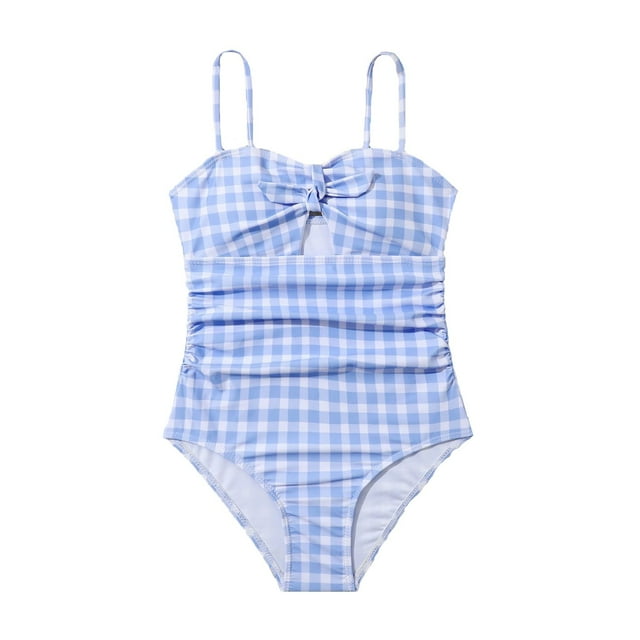 JSCDRPDWL Cute One Piece Swimsuit for Teen Girls Tween One Swimsuits ...