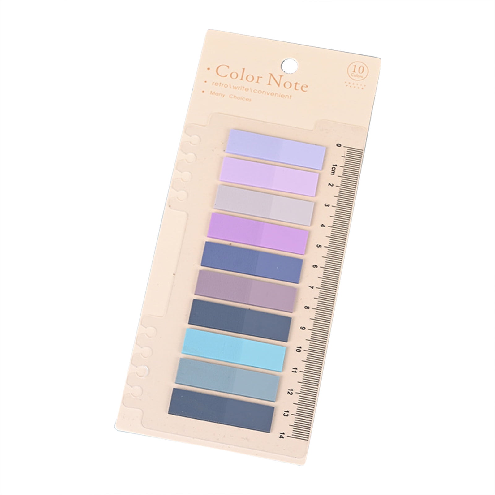 JSCDRPDWL Sticky Note Tabs, Writable Morandi Translucent Book Markers ...