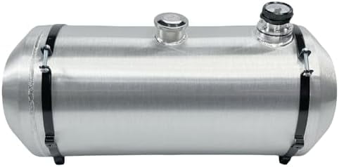 JSD 13 1/2 Gal Aluminum Auxiliary Fuel Cell Gas Tank 12x28" 3/8NPT ...