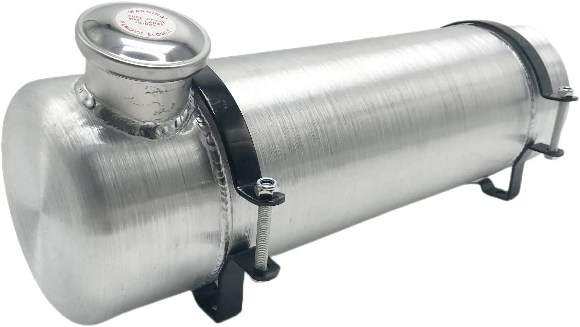 JSD AUTO PARTS 6x 20 2 1/8 Gallons 1/4NPT Outlet End Fill Spun Aluminum ...