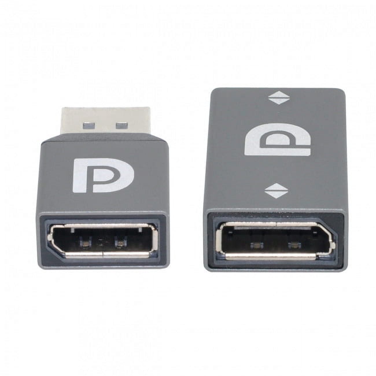 JSER 2pcs/set DisplayPort 1.2 4K 60hz to DP Extension Adapter Male ...