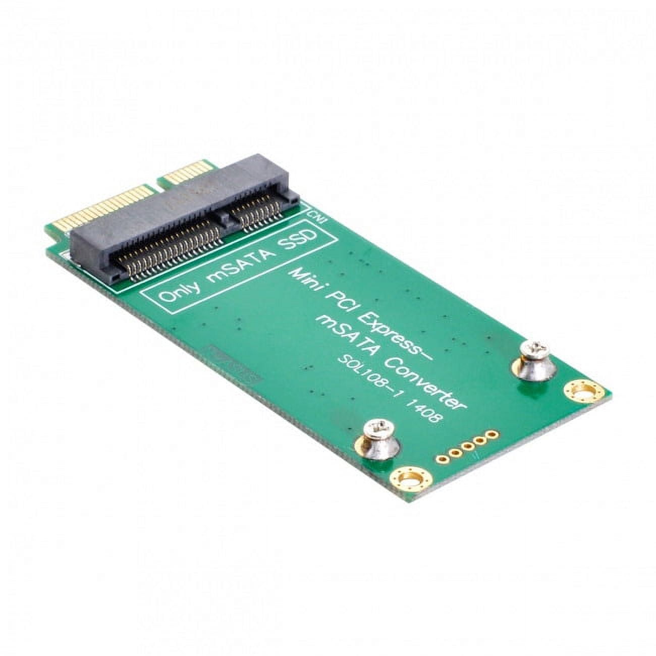 JSER 3x5cm mSATA Adapter to 3x7cm Mini PCI-e SATA SSD for Asus Eee PC ...