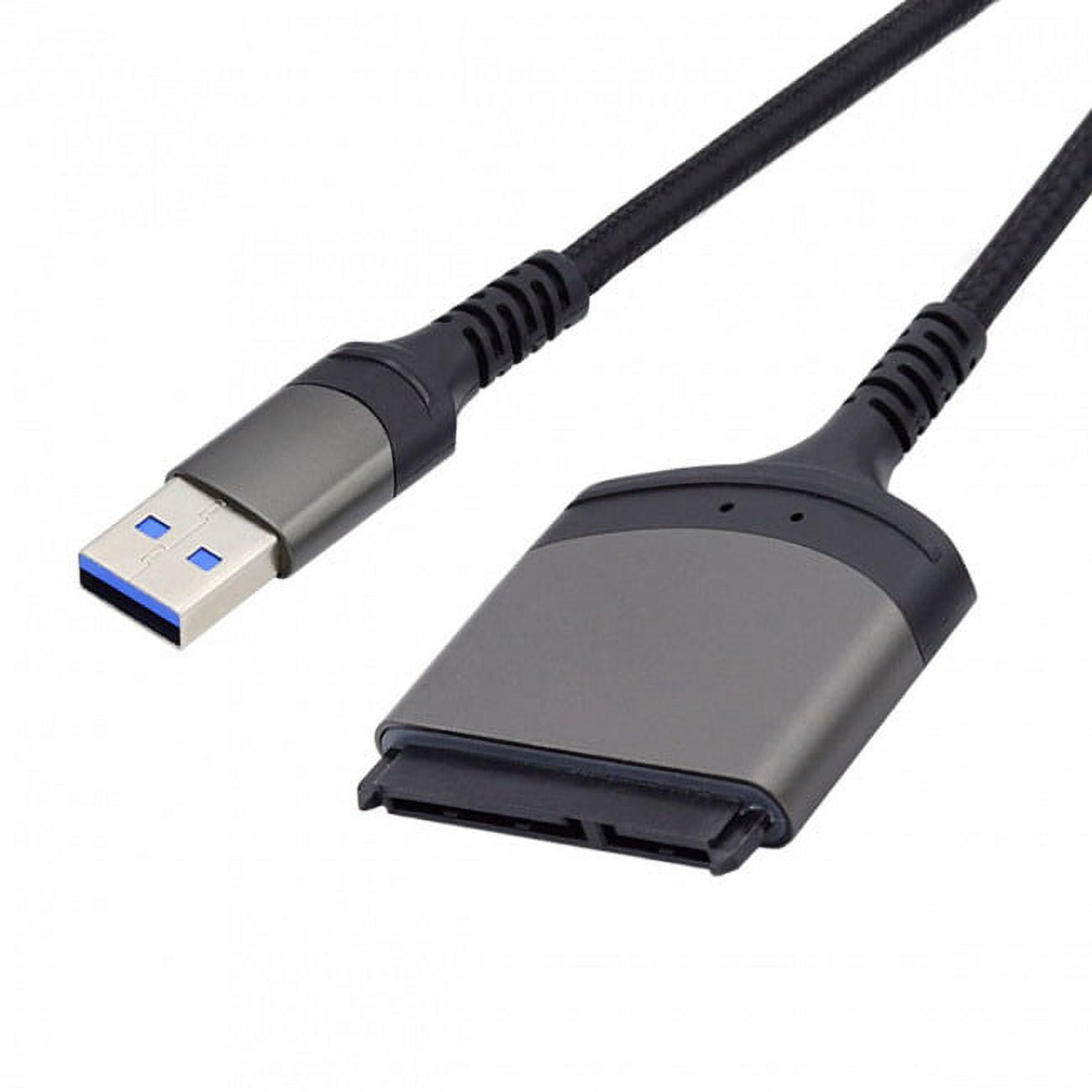 JSER 5Gbps USB 3.0 Type-A to SATA 22 Pin Adapter Cable for 2.5" Hard ...