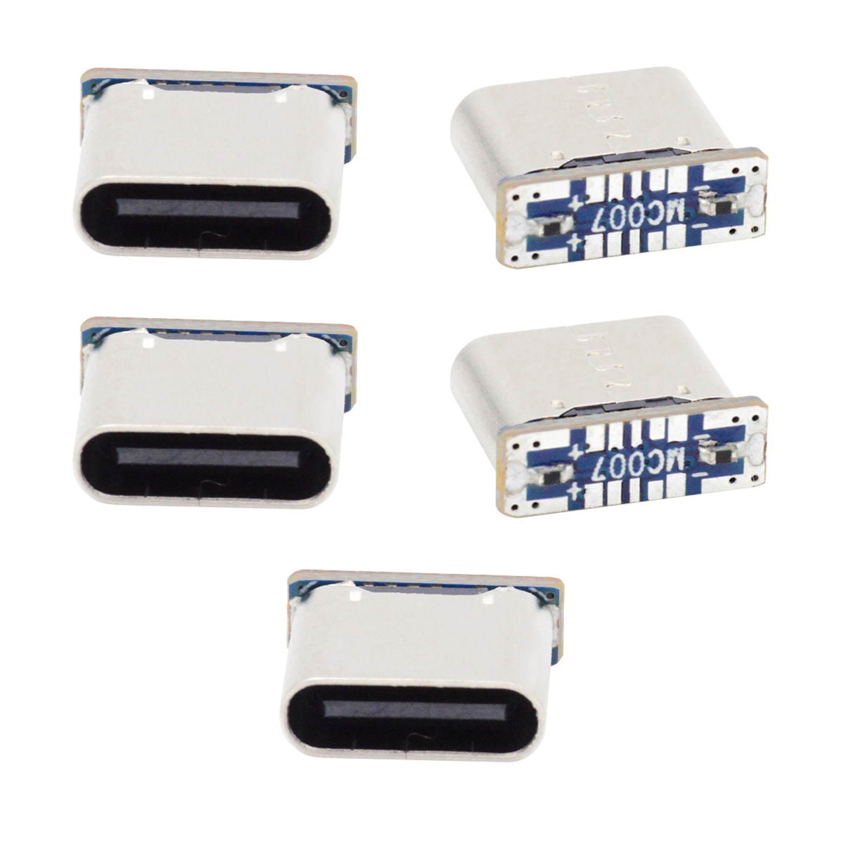 JSER 5pcs/lot DIY Solder Type-C Female Socket Connector Replace for ...