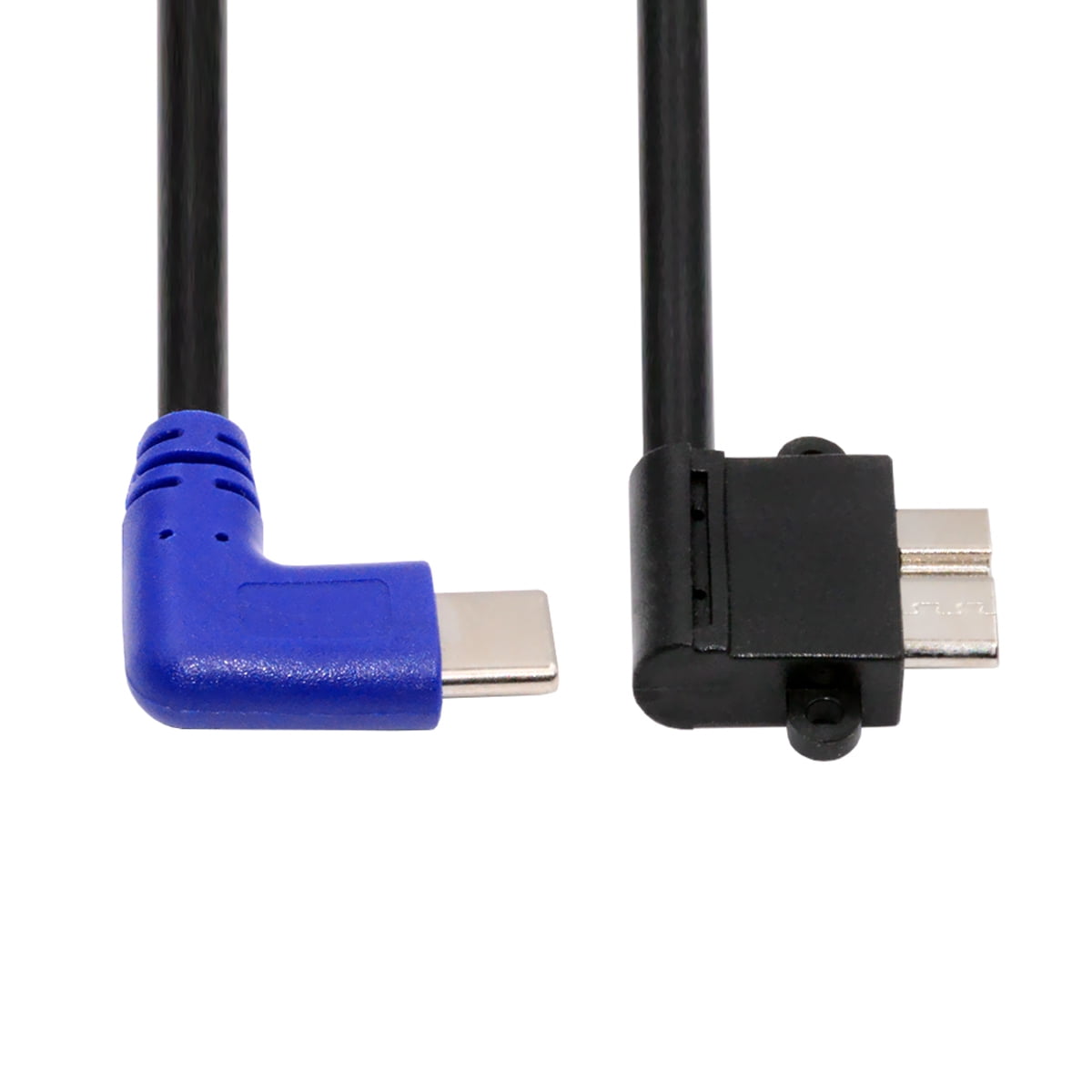JSER Angled USB-C Type-C Host to Micro USB3.0 90 Degree Right Angled for Industrial Camera ...