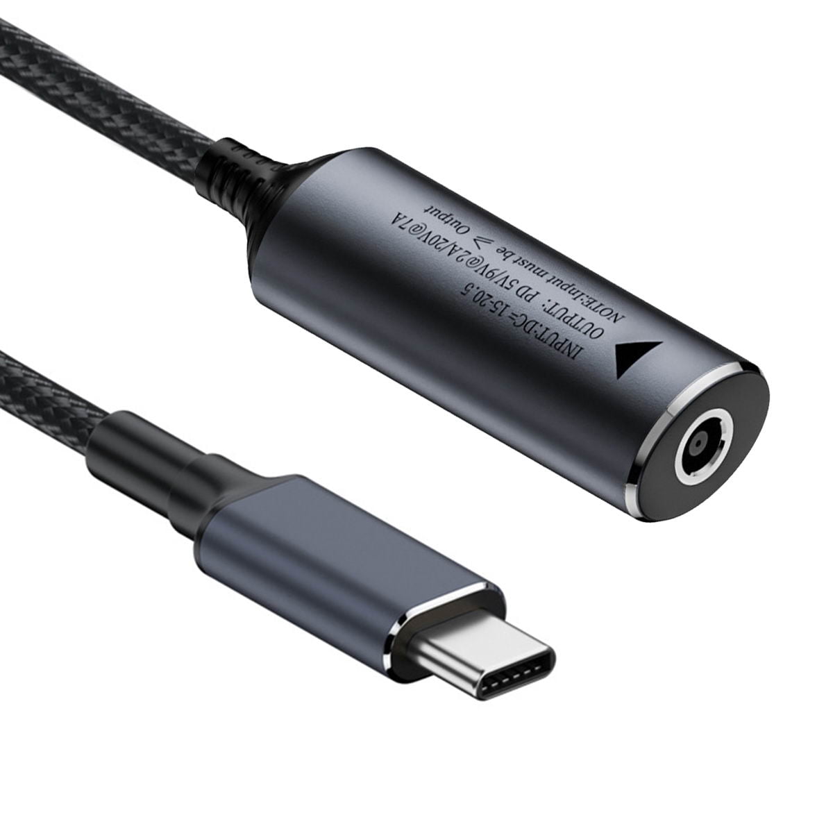 JSER DC Jack 4.5X3.0mm Input to USB-C Type-C Power 140W Charge Cable ...